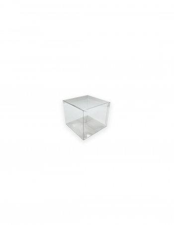 Caja transparente PVC cilíndrica